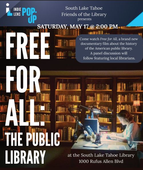 Documentary "Free for All The Public Library" in South Lake Tahoe ...