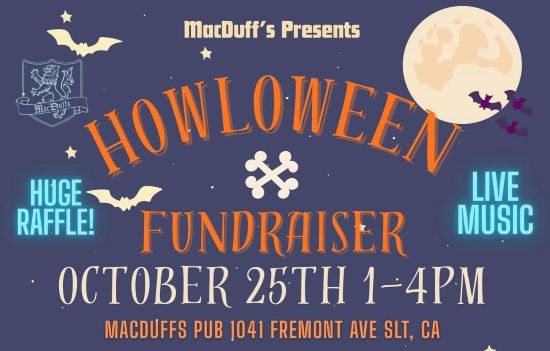 Howloween fundraiser for Tahoe Paws at MacDuffs - South Tahoe Now