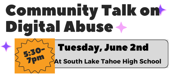 "Community Talk on Digital Abuse" in South Lake Tahoe offers critical ...